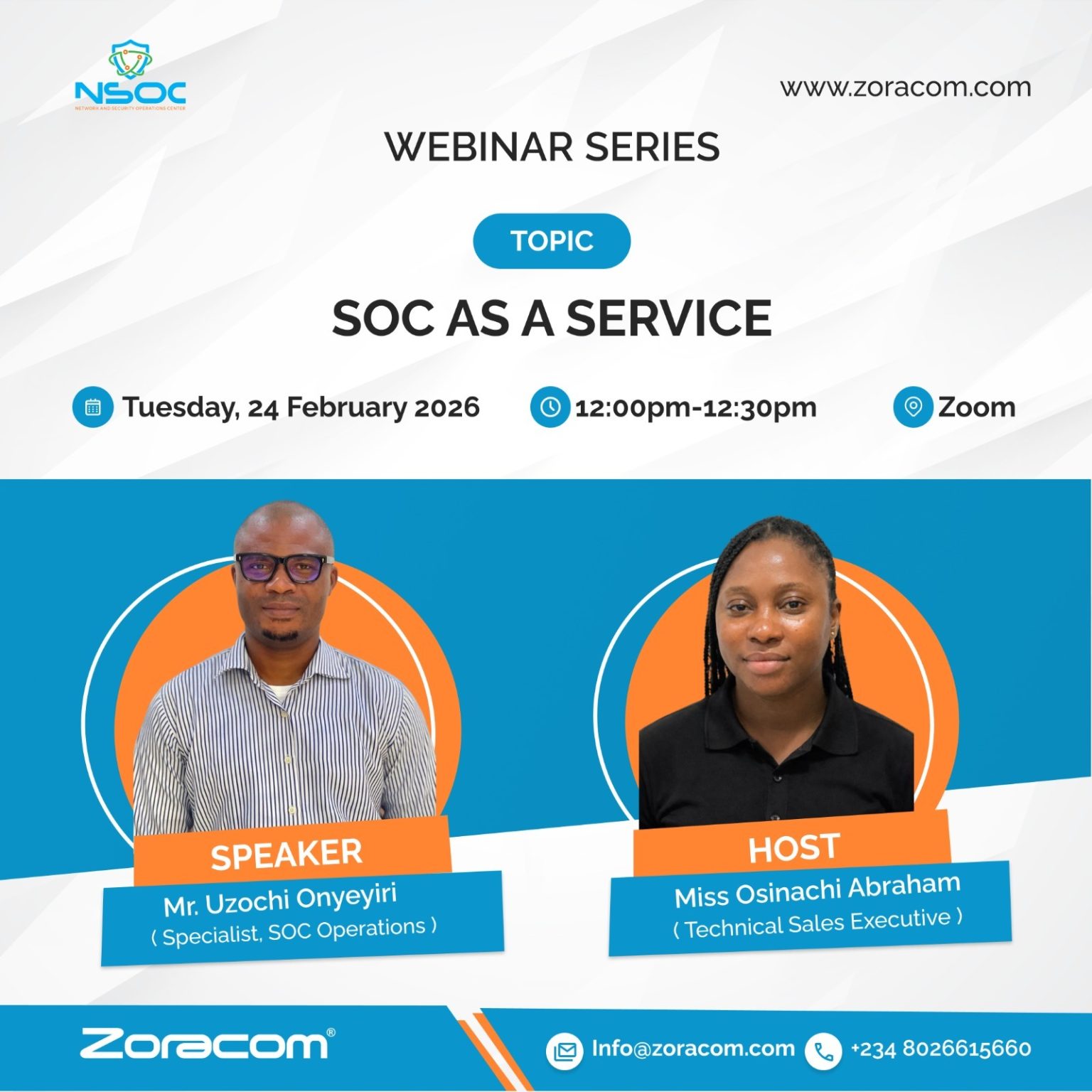 Zoracom and Fortrex Host February 2026 Webinar on “SOC as a Service ...